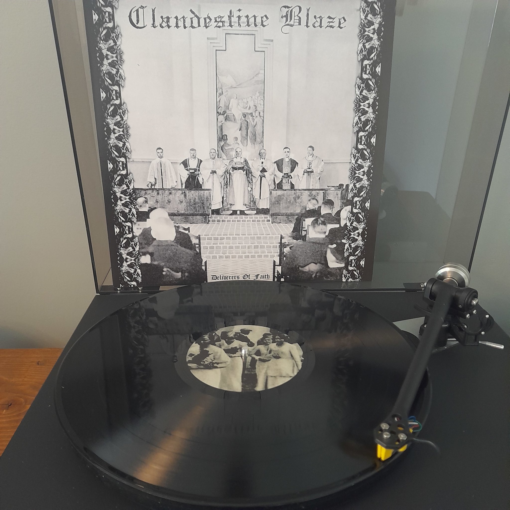 CLANDESTINE BLAZE – DELIVERERS OF FAITH LP (Northern Heritage Records) - Swallowed In Black